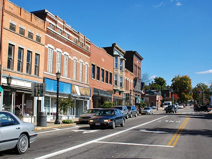 Millersburg's downtown could double as a movie set, but the prices are refreshingly real-world.