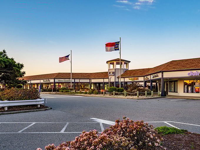 The shopping experience: ocean breezes, beachy architecture, and prices that won't wash away your vacation budget.