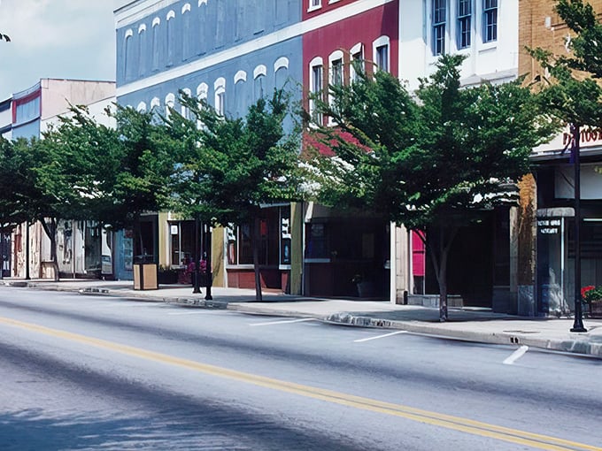 Reidsville's downtown looks like Norman Rockwell and Edward Hopper had a really pleasant baby.