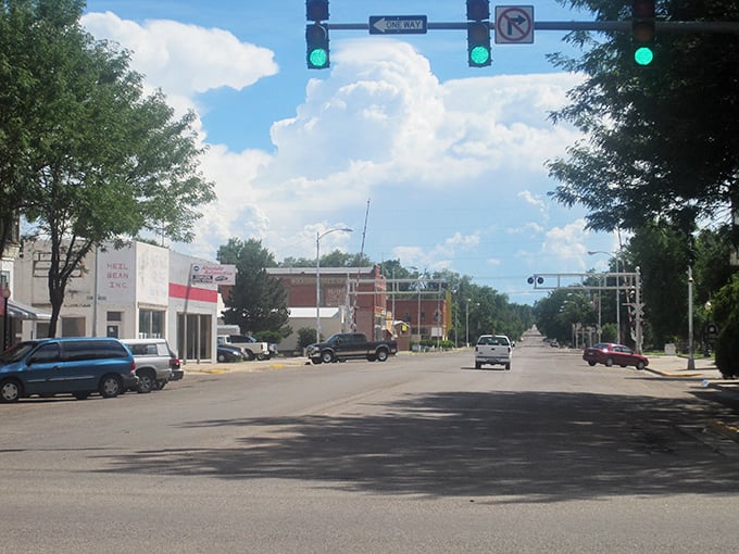 Rocky Ford's main street keeps things simple, like when gas was cheap and melons were king.
