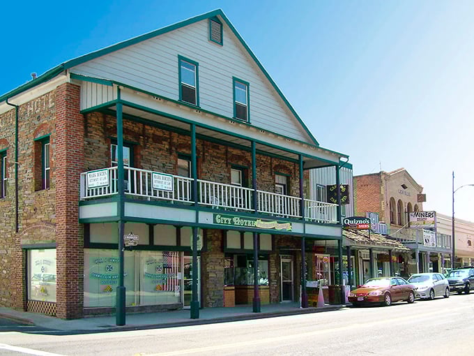 Sonora's historic Main Street bustles with Gold Rush architecture, where past and present shake hands daily.