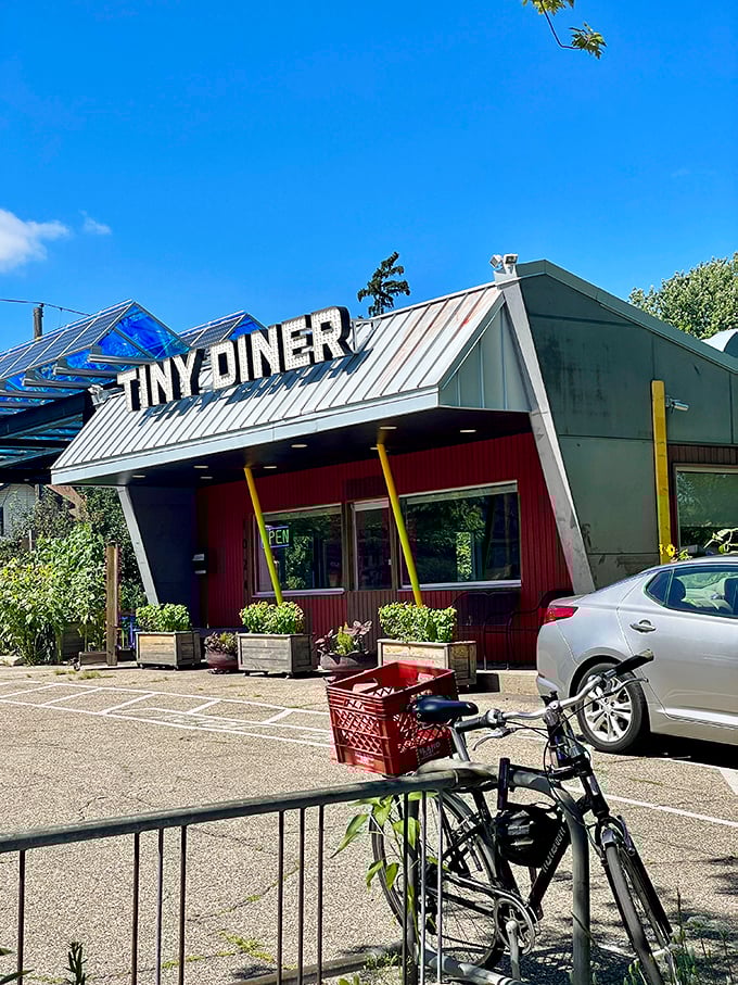 Don't let the name fool you—Tiny Diner's impact on both your taste buds and the environment is anything but small.