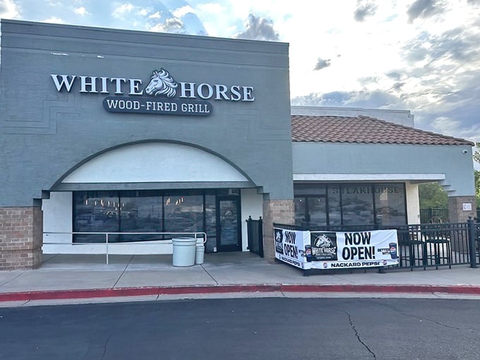 White Horse Wood-Fired Grill: Modern meets rustic in this sleek steakhouse where the horse logo isn't just a name—it's a promise of unbridled flavor.