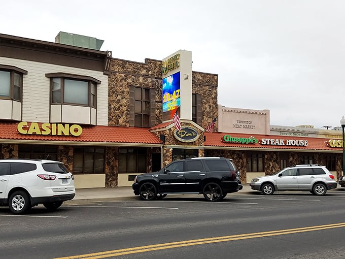 Yerington's main drag looks like time forgot to keep moving forward - in the best way.
