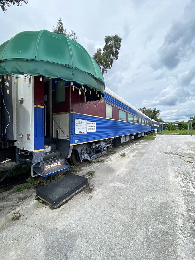 When your restaurant is literally a train car, every meal becomes a journey worth taking.