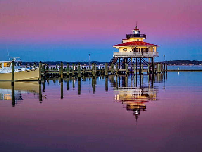 Cambridge's waterfront charm flows as smoothly as the Choptank River, offering luxury views at bargain prices.