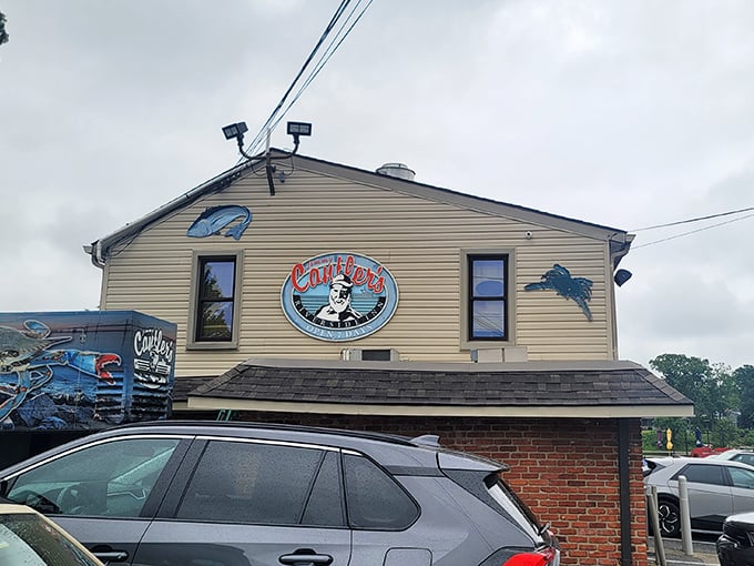 Cantler's Riverside Inn: The kind of place where the parking lot tells you everything—if it's full, you know the crabs are worth waiting for.