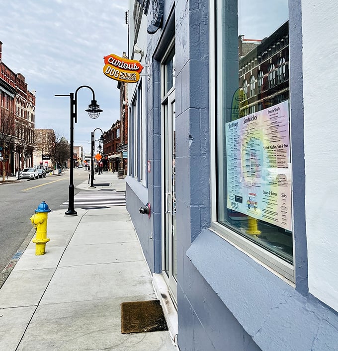 Sometimes the best meals come from the most unassuming places—like this charming corner spot in downtown Knoxville.
