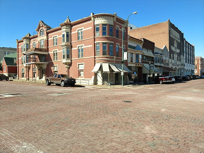 Fort Scott’s brick streets and grand facades whisper stories of the frontier days that built Kansas.