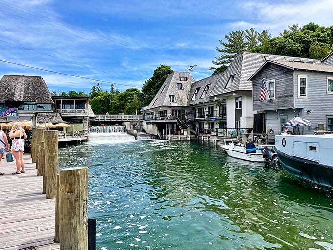 Historic shanties line the water where real fishermen still work, keeping this village genuine and beautiful.