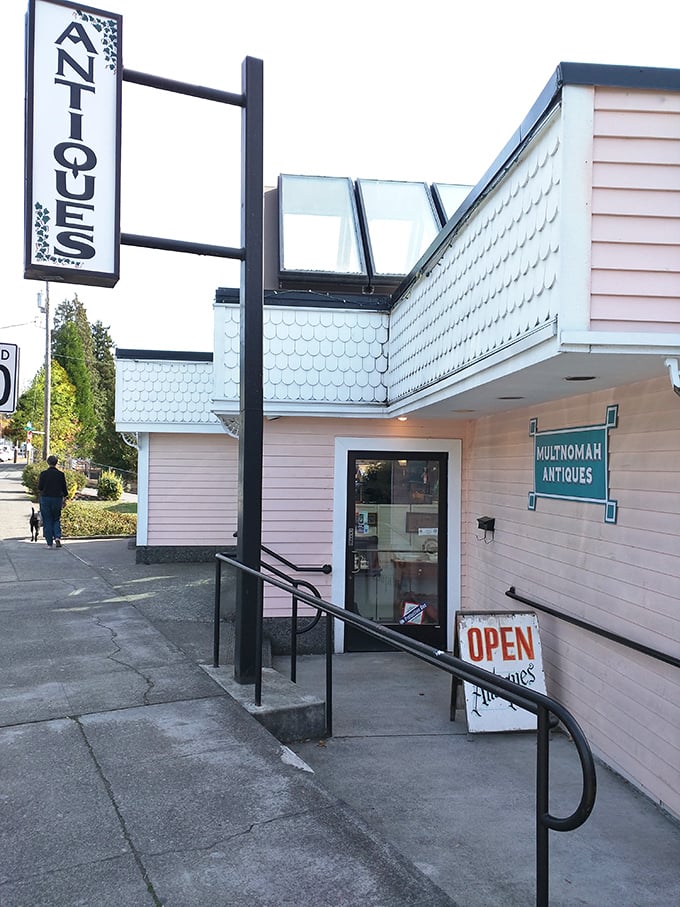 This unassuming storefront hides a world of wonders – proof that the best things come in understated packages.