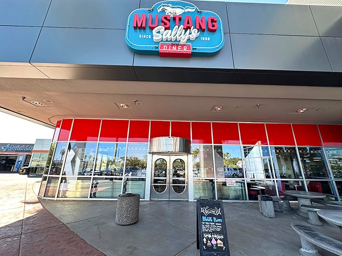That vintage logo captures the spirit of American diners where chrome met comfort food perfectly.