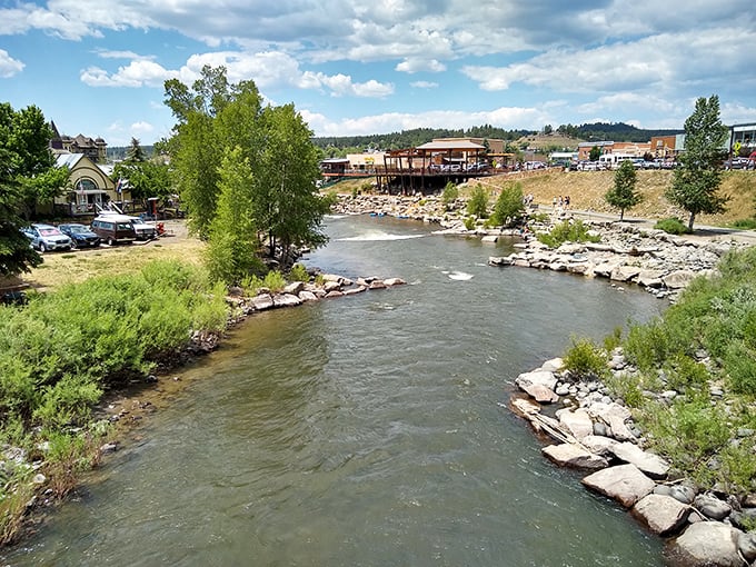 The San Juan River cuts through Pagosa Springs, creating a playground for water lovers and a feast for the eyes.