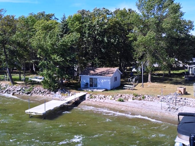 A classic Minnesota lake cabin in Richville proves waterfront living doesn't require a fortune—just the right affordable small town.