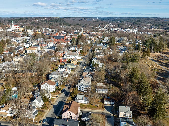 Historic architecture meets modern affordability in this central Massachusetts town – your retirement dollars stretch further here.