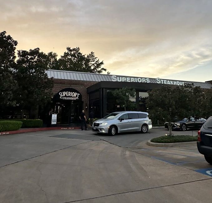 That sleek exterior promises contemporary comfort with old-school attention to your perfectly grilled steak.