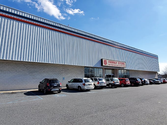 This massive donation center transforms community generosity into shopping gold for budget-conscious treasure hunters everywhere.