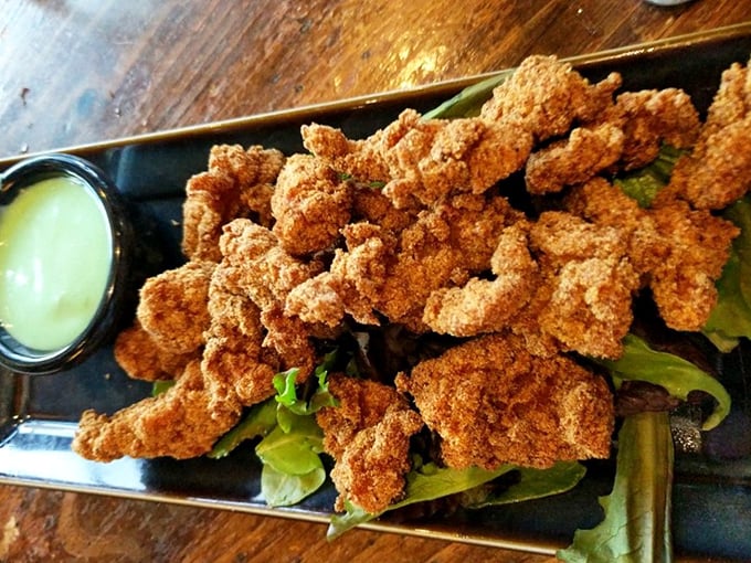 These aren't your average chicken tenders – they're crispy alligator tails that offer the perfect conversation starter: "Tastes like chicken... with attitude!"