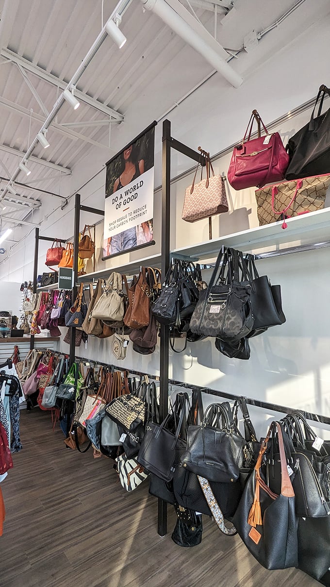 Handbag heaven! Designer purses that normally require a small loan now priced for mere mortals with champagne taste.