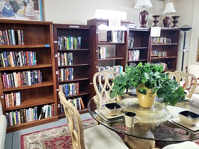Bookworms rejoice! Enough reading material to survive a Florida hurricane season or impress visitors with your suddenly extensive literary collection.