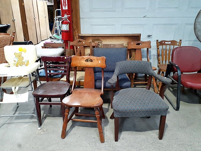 Chair-ish the moment when you find the perfect seat! This wooden lineup offers more character than most Netflix originals.