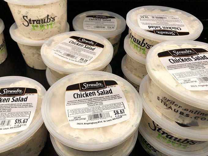More chicken salad varieties than a deli has any right to possess – and each one a potential new favorite.