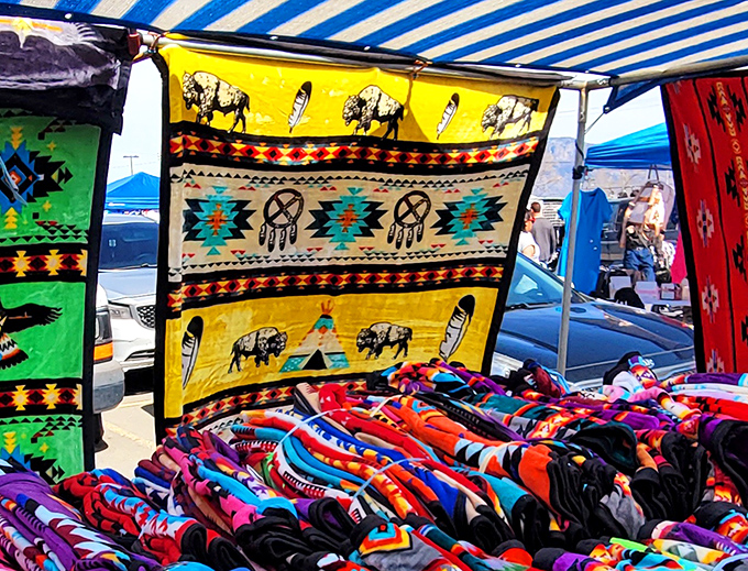 Buffalo, dreamcatchers, and vibrant geometrics—oh my! These aren't just blankets; they're wearable art that keeps both body and soul warm.