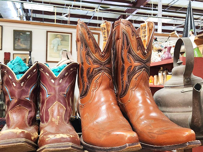 These boots weren't made just for walking – they've strutted through decades of style, each scuff a chapter in their adventurous biography.