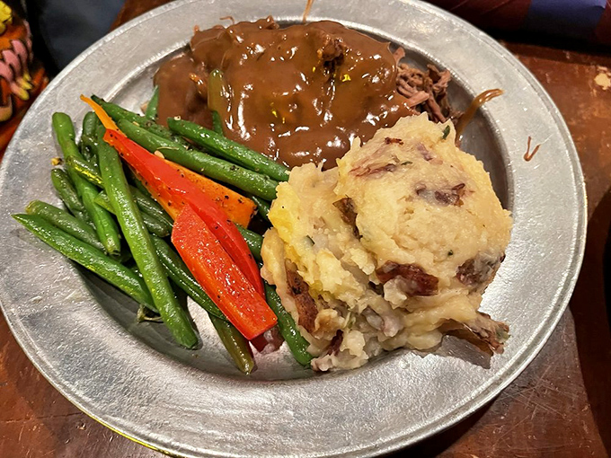 Dutch Pot Roast so tender, it practically melts at the mere suggestion of your fork's arrival.