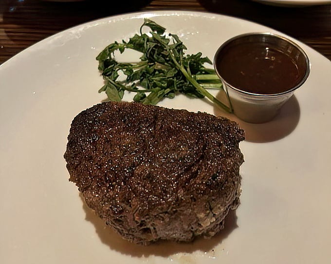 A perfectly cooked filet mignon that doesn't need fancy tricks – just quality beef treated with the respect it deserves.