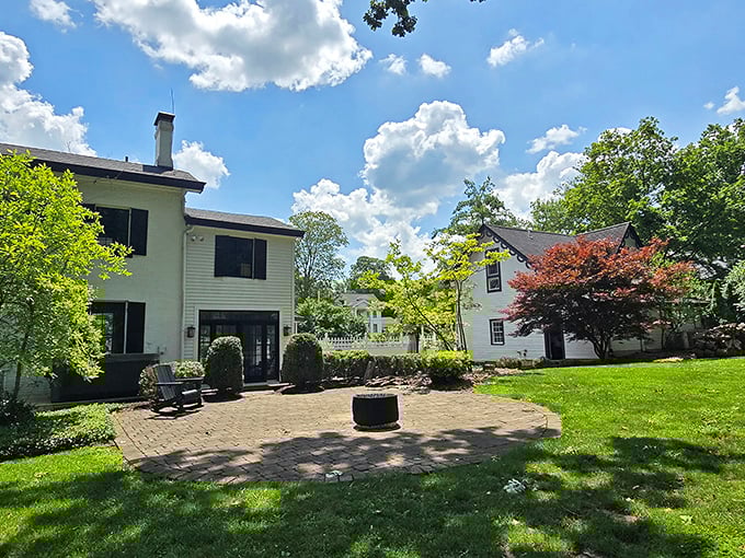 Perfectly manicured lawns and pristine white houses create a neighborhood so picturesque it almost seems too good to be true.