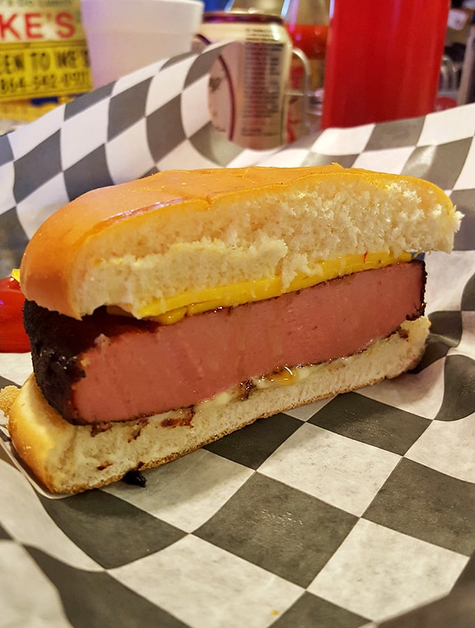 The fried bologna sandwich is proof that Southern ingenuity can transform humble ingredients into something worth writing home about, immediately.
