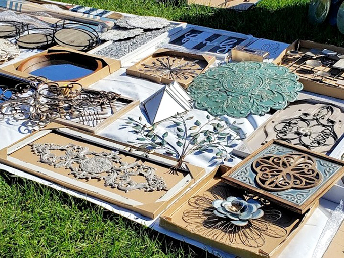 Architectural salvage meets artistic vision in these decorative panels—turning yesterday's building elements into tomorrow's statement pieces.