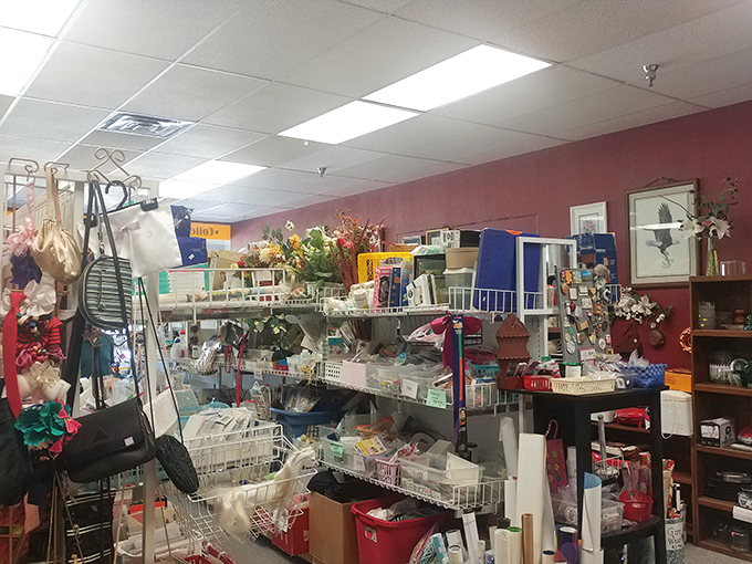Home décor nirvana where yesterday's lamps, artwork, and knickknacks await adoption into your carefully curated "eclectic" collection.