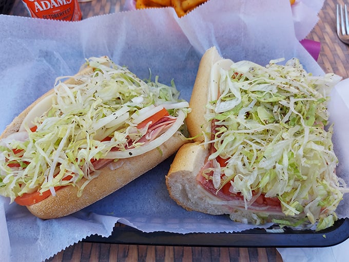 These Italian hoagies aren't just sandwiches—they're engineering marvels where crisp lettuce and fresh rolls cradle layers of delicious meats.