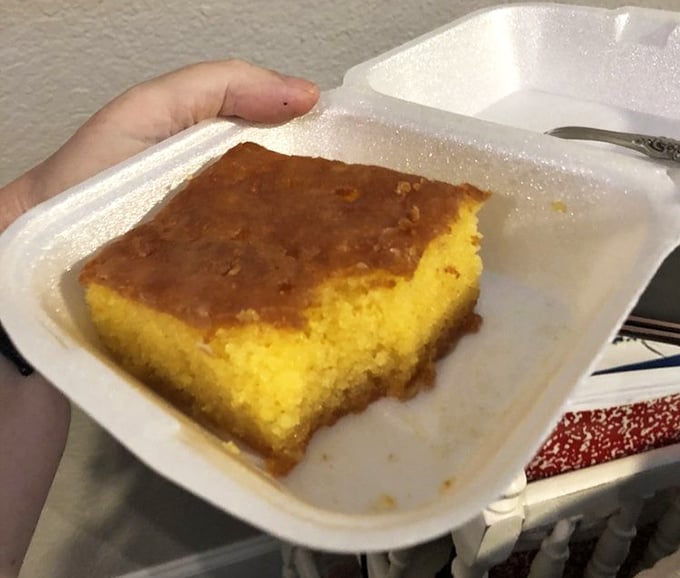 This cornbread isn't just yellow—it's sunshine on a plate. Moist, sweet, and the perfect companion to smoky meats.