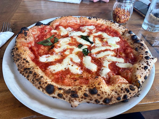 The Margherita pizza—so simple yet so profound—where dough, sauce, and cheese perform a three-part harmony that would make Pavarotti weep.