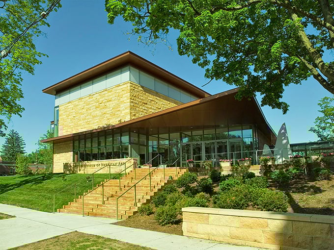 The New Britain Museum of American Art isn't just a building—it's a love letter to creativity housed in stunning contemporary architecture.