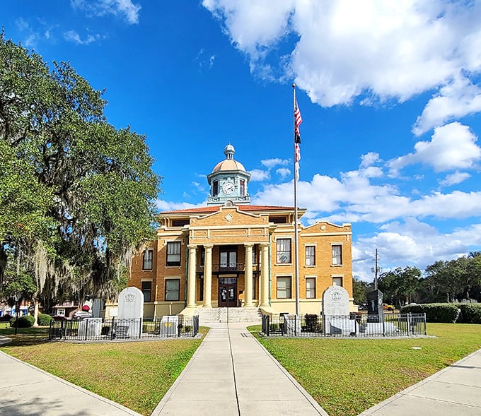 The Old Courthouse Heritage Museum isn't just preserved history – it's living heritage where Elvis once filmed, and locals still gather beneath those stately columns.
