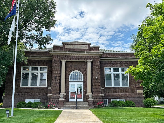 Libraries like this weren't just book repositories—they were community living rooms where ideas and gossip flowed with equal enthusiasm.