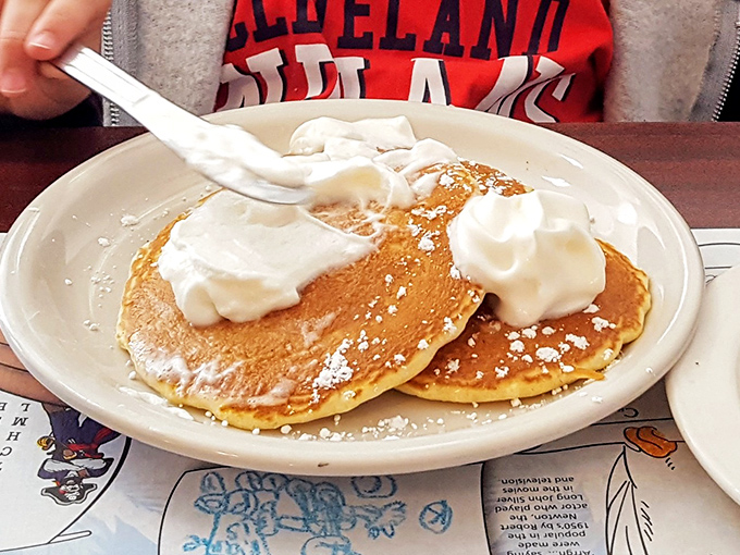 These pancakes aren't just fluffy—they're what clouds wish they could be when they grow up.
