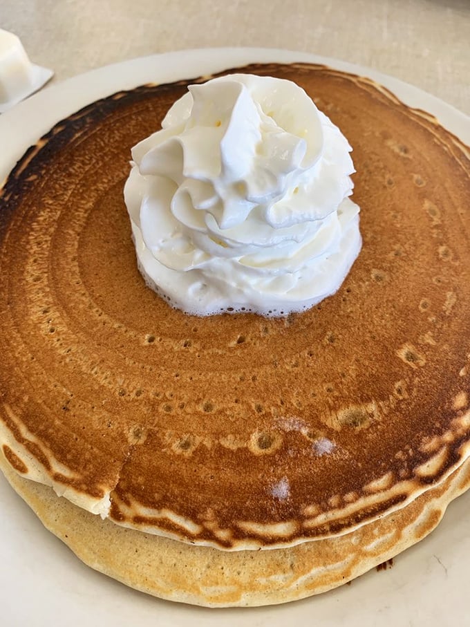 The pancake that launched a thousand ships – or at least convinced thousands of Pensacolians that breakfast is indeed the most important meal.
