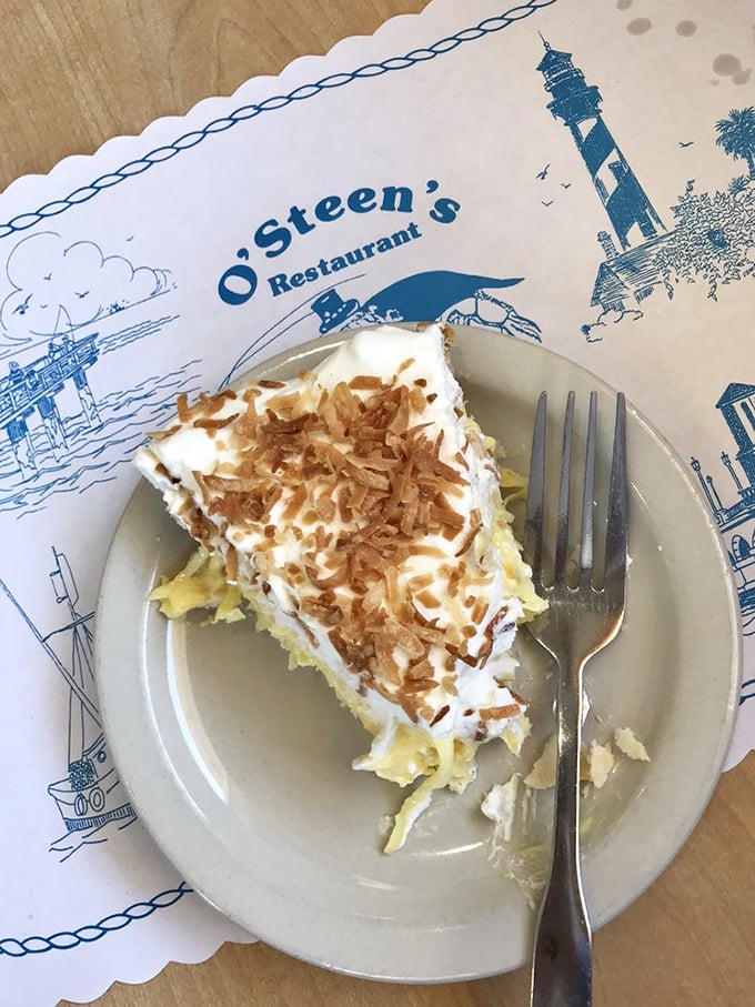 Coconut cream pie that doesn't need Instagram filters—just your undivided attention and possibly a moment of respectful silence.