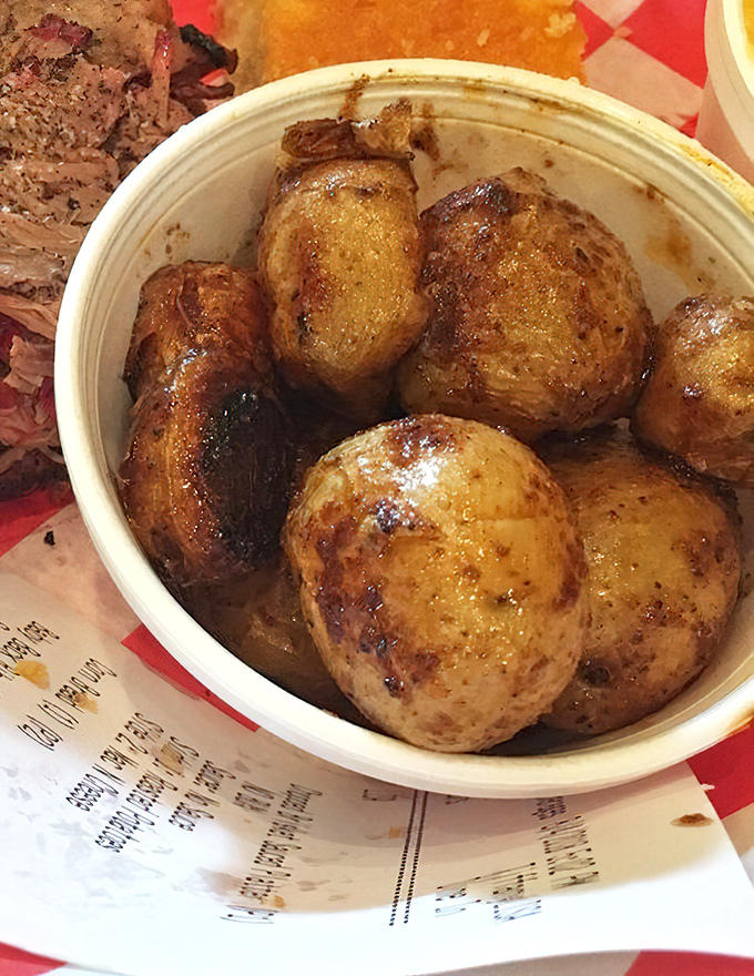 These roasted potatoes aren't just side characters in the BBQ story—they're scene-stealers with a smoky, caramelized edge worthy of applause.
