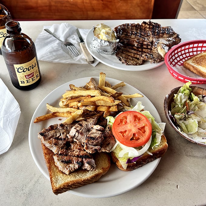 Sometimes the best steak sandwich is the one that doesn't try to reinvent the wheel.