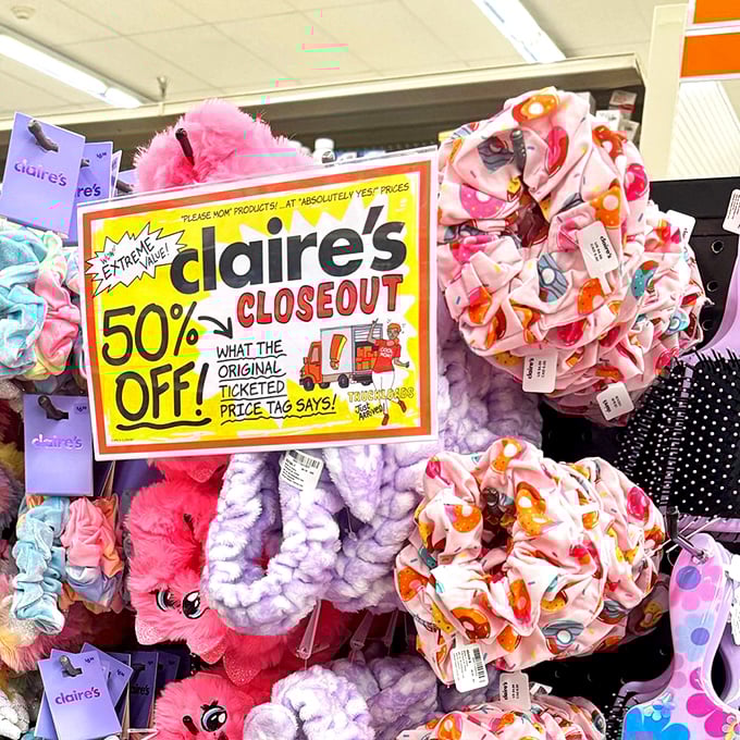 Claire's accessories at Big Lots prices? It's like finding designer shoes in your size at the clearance rack—a small but meaningful victory.