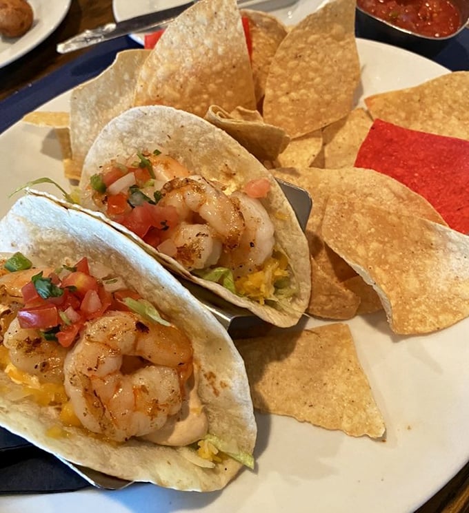 Taco Tuesday meets the Atlantic Ocean! These shrimp tacos deliver coastal flavor in every bite, with fresh pico de gallo adding just the right zing.