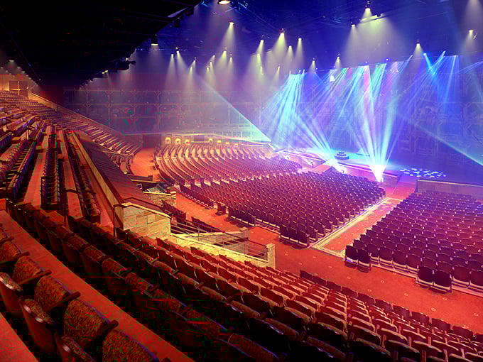 The Sight & Sound Theatre's spectacular stage rivals Broadway in scale and ambition, bringing biblical stories to life with Hollywood-worthy production values.