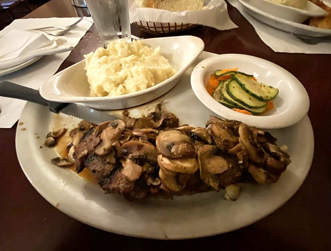 When mushrooms and steak get together, they don't just coexist—they throw a flavor party and invite your taste buds as the guests of honor.