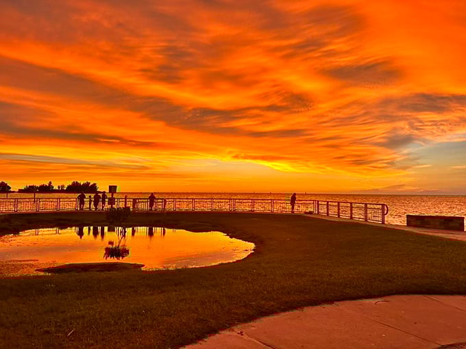 Hudson sunsets perform nightly without admission fees, painting the sky in colors that would make Georgia O'Keeffe reach for her brushes.